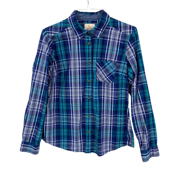 Field & Stream | Tops | Field Stream Shirt Long Sleeve Plaid Button ...